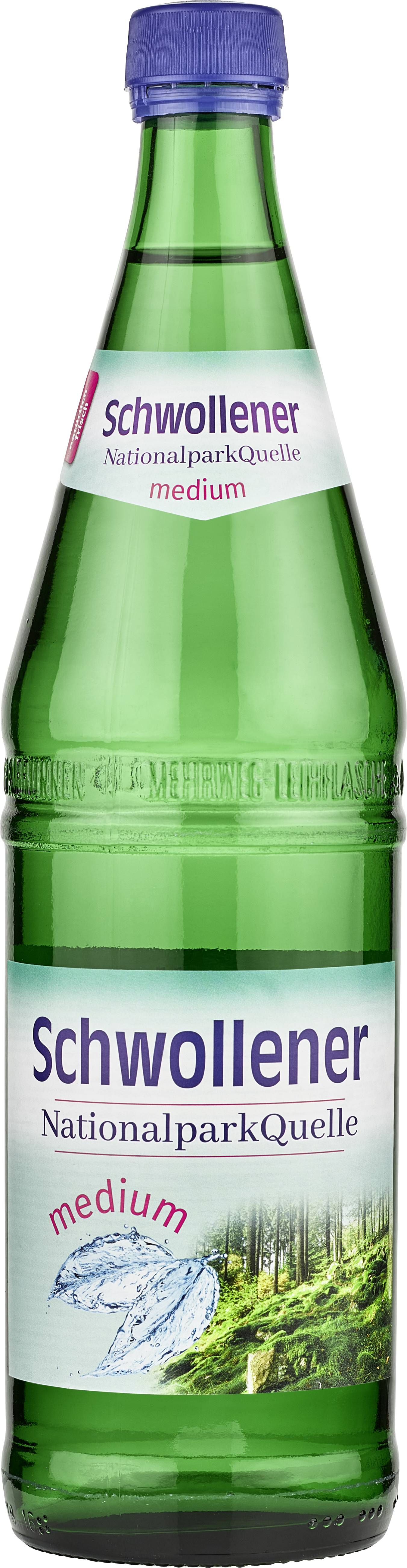 Medium 0,75L Glas - Schwollener Sprudel GmbH & Co KG