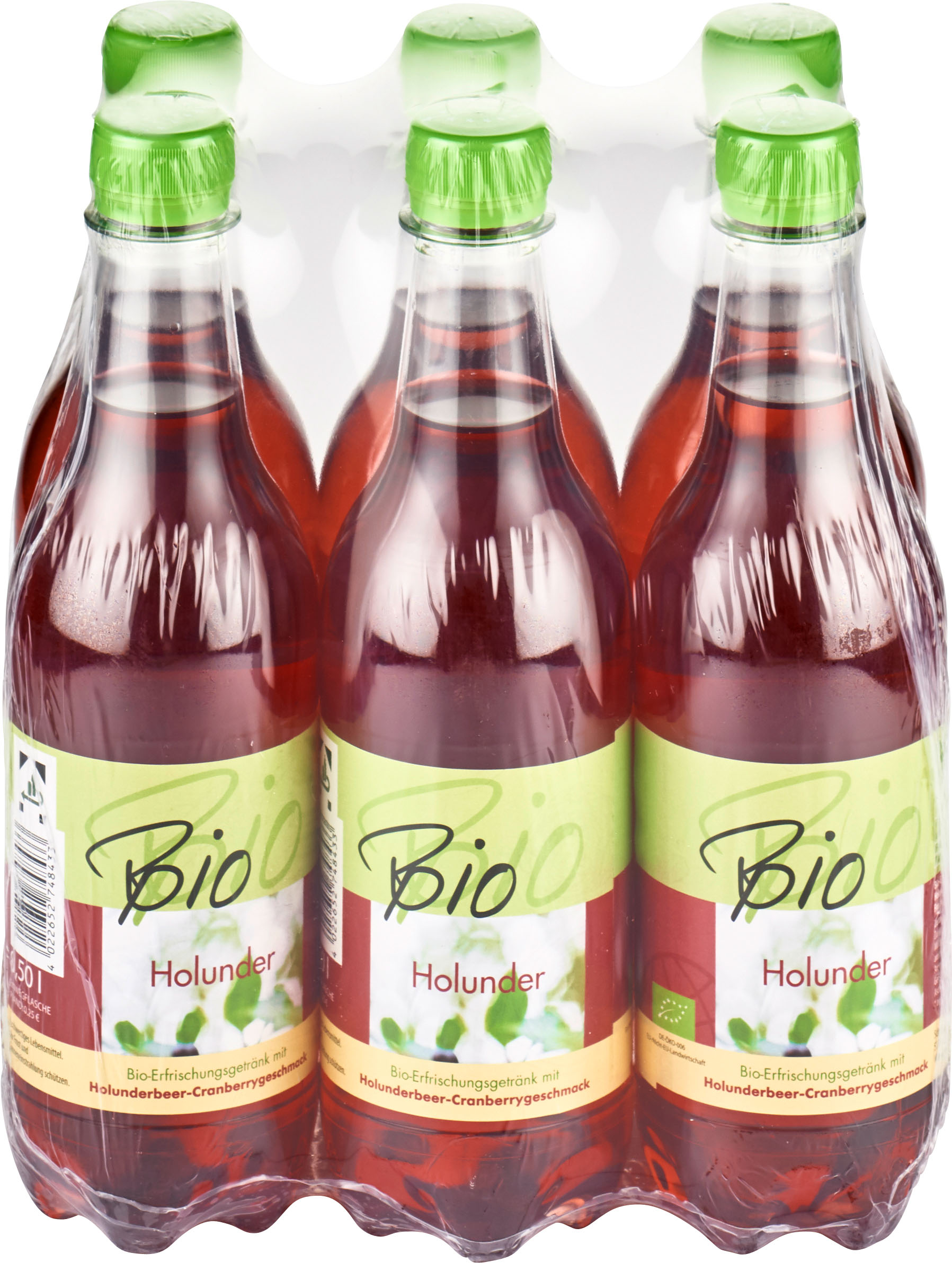 Bio Holunder 0,50L PET - Schwollener Sprudel GmbH & Co KG