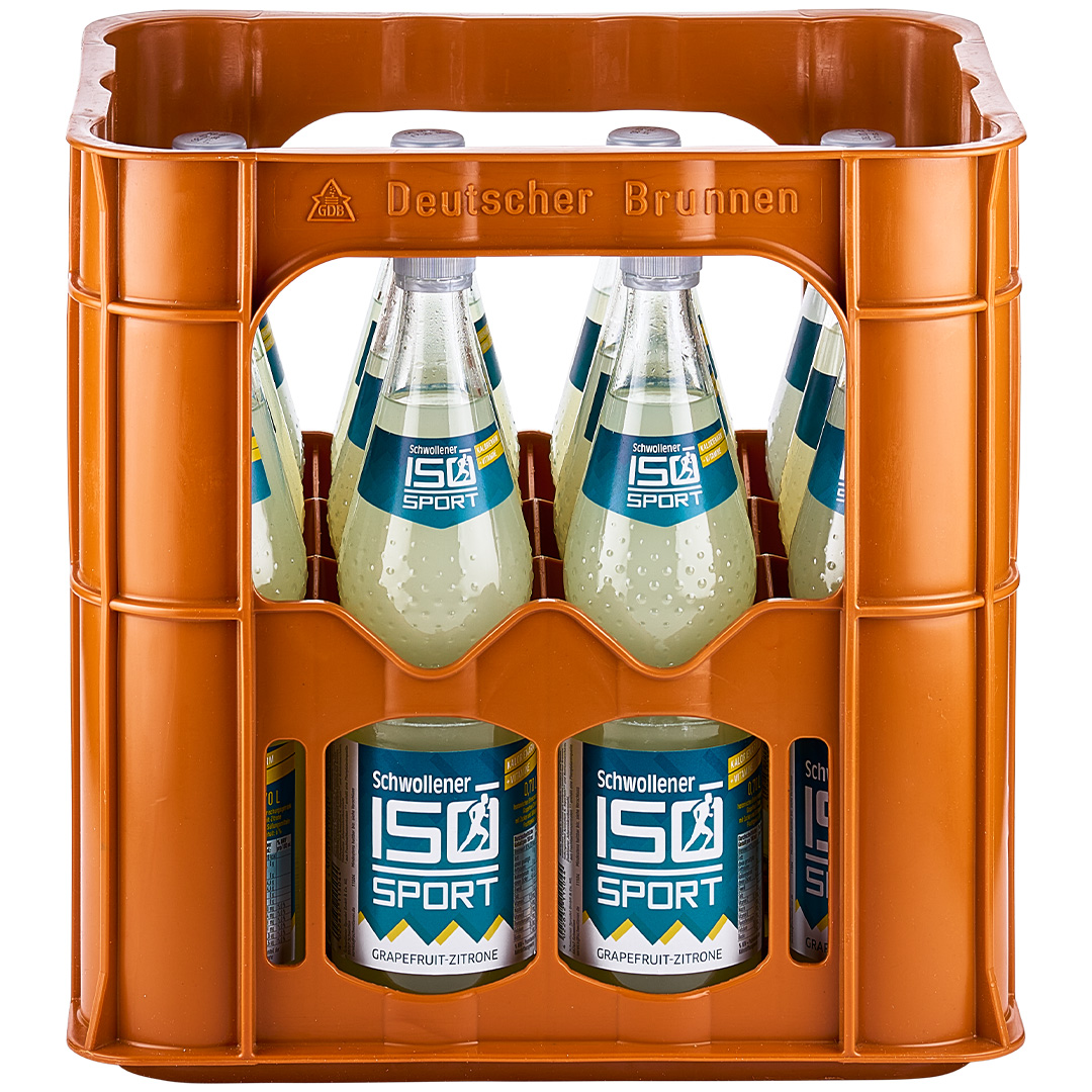 Iso Sport Grapefruit-Zitrone 0,70 L Glas - Schwollener Sprudel GmbH & Co KG