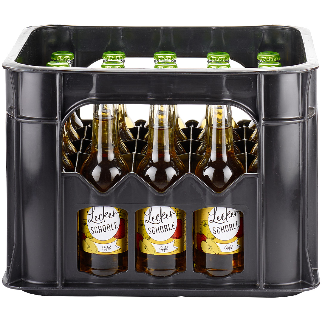 Apfel-Schorle 0,25L Glas - Schwollener Sprudel GmbH & Co KG