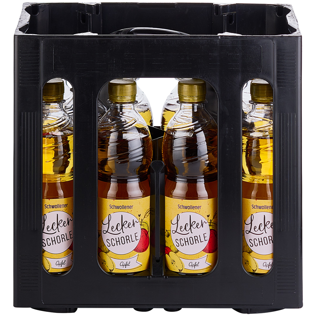 Apfel-Schorle 0,50L PET - Schwollener Sprudel GmbH & Co KG